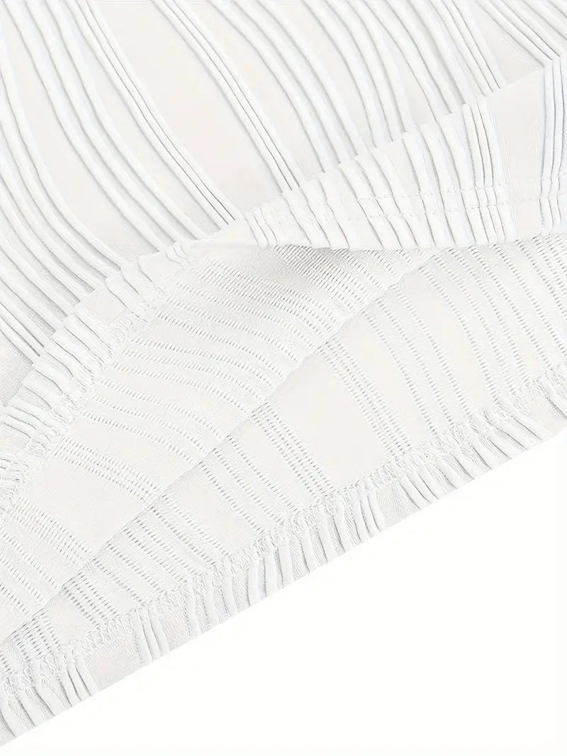 Sfrcord® Wavy Stripe Solid Dress – Vondste